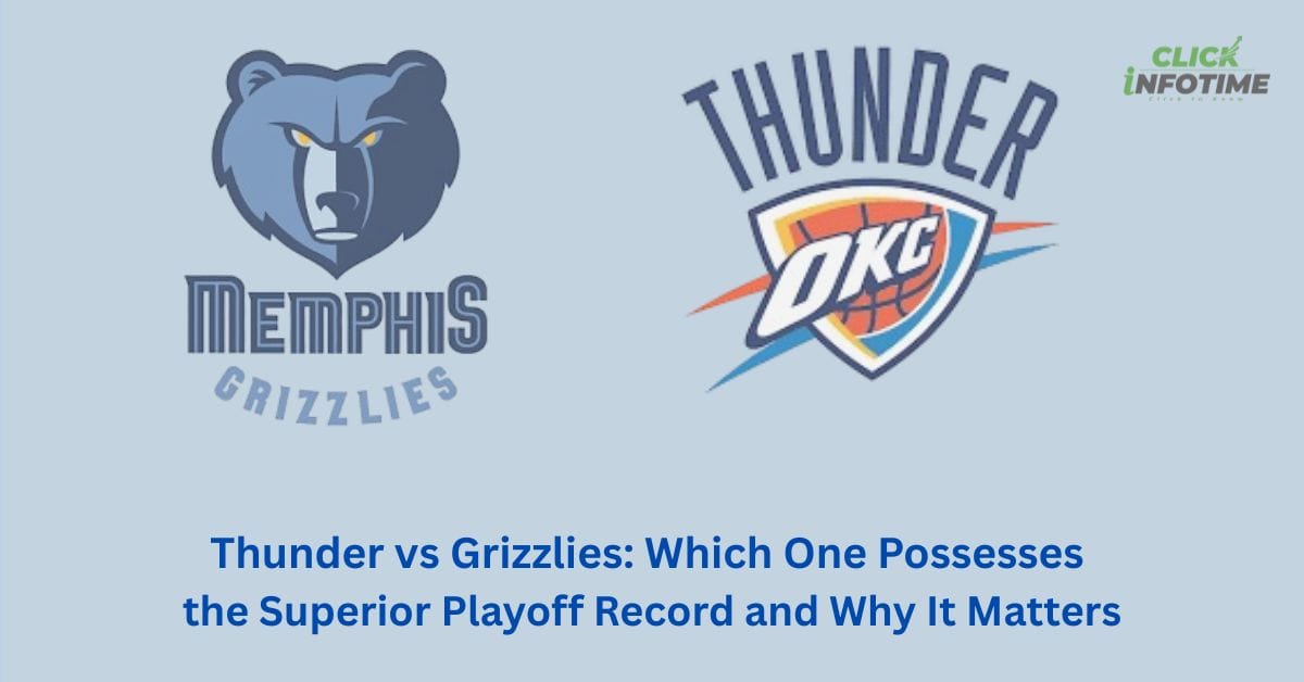 Thunder vs Grizzlies: Which One Possesses the Superior Playoff Record ...